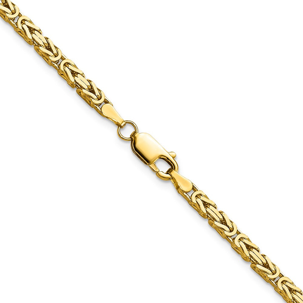 14K 22 inch 2.5mm Byzantine with Lobster Clasp Chain-BIZ070-22 – Zhaveri Jewelers